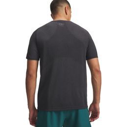 Under Armour Herren Trainingsshirt "VANISH SEAMLESS SS", grau, Gr. XXXL, Obermaterial: 53% Nylon, 47% Polyester, Shirts, nahtloses Design, mit