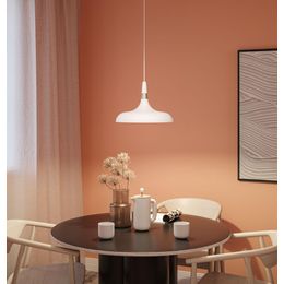 Paulmann Pendelleuchte "Juna", 1, &Oslash; 34,2cm H: 110cm, 1 Stk.wei&szlig; matt, champagner, Esszimmer, Leuchten, E27, dimmbar