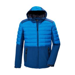 Killtec Herren Funktionsjacke "KOW 3 MN JCKT", blau, Gr. XXXL, Oberstoff 1: 92% Polyester, 8% Elasthan/ Oberstoff 2: 100% Polyester, Futter: 100%