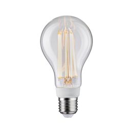 Paulmann LED-Filament "230V 2000lm 15W 2700K Klar", L:13,5cm &Oslash;:7cm, transparent, Leuchtmittel