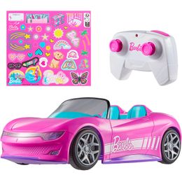 Hotwheels HOT WHEELS Kinder RC-Auto "Hot Wheels Barbie Cabrio RC", rosa, Kunststoff, Fernlenkfahrzeuge