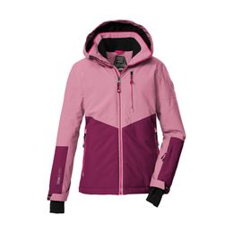 Killtec M&auml;dchen Skijacke "KSW 207 GRLS SKI JCKT", rosa, Gr. 164, Obermaterial: 100% Polyester;Futter: 100% Polyester;F&uuml;llung: 100% Polyester, Jacken,