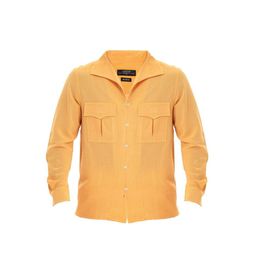 Dandalo Button Up Shirt male Yellow size L