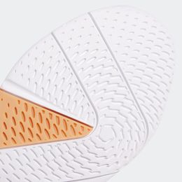 Damen Hallenschuh "LIGRA 8 INDOOR", adidas Performance, Gr. 43, schwarz-wei&szlig;, Synthetik, Textil, Schuhe, geeignet f&uuml;r jeden Hallensport