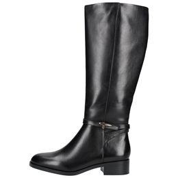 Tamaris Damen Stiefel "Tamaris Stiefel Leder", Gr. 42schwarz, Leder, Schuhe