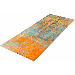 L&auml;ufer, B:80cm H:9mm L:200cm, grau, wash+dry by Kleen-Tex, Kunstfaser, Flur, Teppiche, "Rustic", Teppich, Schmutzfangl&auml;ufer, modernes Design,