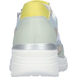 Waldl&auml;ufer WALDL&Auml;UFER Damen Keilsneaker "H-CARLA", Gr. 5, bunt, Nappaleder, Veloursleder, mehrfarbig, Schuhe, Schn&uuml;rschuh, Halbschuh, Freizeitschuh mit