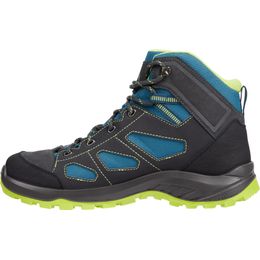 McKINLEY Herren Wanderstiefel "HE.-WANDER-STIEFEL DISCOVER IV MID AQX M", Gr. 45, blau, Synthetik, Schuhe, sch&uuml;tzt vor N&auml;sse