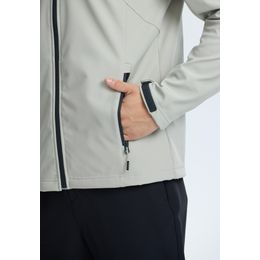 Icepeak Herren Softshelljacke "BRIMFIELD", beige, Gr. 46, Softshell, Obermaterial: 95% Polyester, 5% Elasthan, Jacken, winddicht, wasserabweisend,