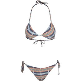Urban Classics Damen B&uuml;gel-Bikini "Urban Classics Damen Ladies Inka Bikini", bunt, Gr. XXL, 85% Polyester, 15% Elasthan, Bikini-Sets