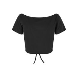 Karl Kani Damen T-Shirt "Karl Kani Damen KW241-041-3 Karl Kani OG Gathering Crop Tee"schwarz, Gr. XXS, bedruckt, 95% Baumwolle, 5% Elasthan, Shirts