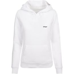 MISS TEE Damen Kapuzensweatshirt "Miss Tee Damen Babygal Hoody"wei&szlig;, Gr. M, unifarben, 65% Baumwolle, 35% Polyester, Sweatshirts