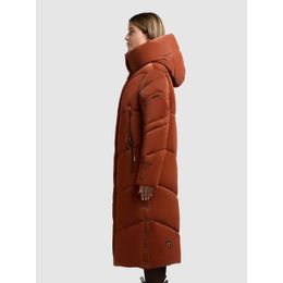 Khujo Damen Wintermantel "Pulset Shiny"sandstein, Gr. XS, Obermaterial: 100% Polyester. Innenfutter: 100% Polyester. Wattierung: 100% Polyester.