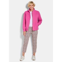 GOLDNER Damen Blouson "Moderne Freizeitjacke mit Rei&szlig;verschluss", pink, Gr. 54, Obermaterial: 100% Polyester PES., Jacken, Sattel im R&uuml;ck und