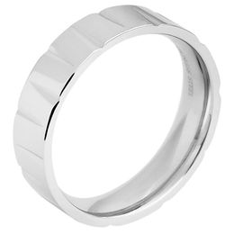 Adelia&acute;s ADELIA ́S Damen Fingerring "Unisex Ring aus Edelstahl", 66, Edelstahl, silber, Edelstahl, Fingerringe