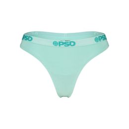 PSD Damen Panty "PSD MINT MDL SLD TH", Gr. Lgr&uuml;n, 47% Baumwolle, 47% Modal, 6% Elasthan, Unterhosen