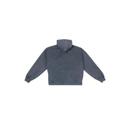 DROPSIZE Herren Sweatjacke "Dropsize SUPER HEAVY OVERISZE RAW EDGES ZIP HOODIE", grau, Gr. S, 70% Baumwolle, 30% Polyester, Sweatjacken