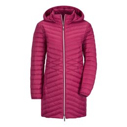 GOLDNER Damen Winterjacke "Gef&uuml;tterter langer Mantel mit Kapuze", rot, Modisch, Gr. 40, Obermaterial: 100% Polyamid PA., Jacken, mit femininer