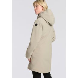 G.I.G.A. by Killtec Damen Parka "GW 76 WMN PRK OT", beige, Gr. 42, G.I.G.A. DX BY KILLTEC, Obermaterial: 100% Polyester. Futter: 100% Polyester. Wattierung: 100%