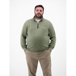 Lerros Herren Troyer "Herren Stricktroyer in lebendiger Optik", gr&uuml;n, Gr. XXXL, 100% Baumwolle, Pullover