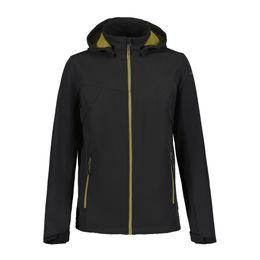 Icepeak Herren Softshelljacke "BRIMFIELD", schwarz, Gr. 56, Softshell, Obermaterial: 95% Polyester, 5% Elasthan, Jacken, winddicht, wasserabweisend,