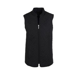 GOLDNER Damen Kurzweste "Elegante &Uuml;bergangsweste, Stehkragen", schwarz, Gr. 38, Obermaterial: 100% Polyester PES., Westen, Ohne