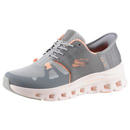 Skechers Damen Slip-On Sneaker "GLIDE-STEP PRO", Gr. 36, grau, Textil, Schuhe, Slipper, Freizeitschuh mit komfortabler Heel Pillow Funktion