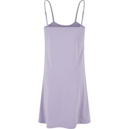 Urban Classics Damen Shirtkleid "Urban Classics Damen Ladies Stretch Jersey Hanger Dress", lila, Gr. 5XL, unifarben, 95% Baumwolle, 5% Elasthan,
