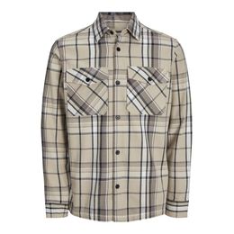 Jack & Jones Jack & Jones Button Up Shirt 'Roy' male Beige size XS