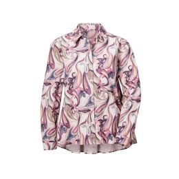 GOLDNER Damen Hemdbluse "Blusenshirt mit Paisley-Muster", rosa, Gr. 42, Obermaterial: 100% Baumwolle CO., Blusen, Paisley-Muster