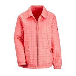 GOLDNER Damen Kurzjacke "Leicht wattierte Outdoorjacke mit Hemdkragen", orange, Gr. 54, Obermaterial: 100% Polyamid PA., Jacken, Mit Gummizug im Saum