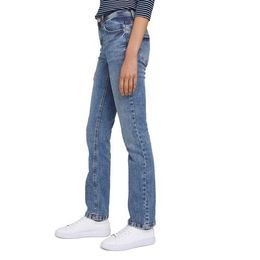 Tom Tailor Damen Straight-Jeans "Style Alexa", blau, Gr. 31, unifarben, Denim/Jeans, Obermaterial: 98% Baumwolle, 2% Elasthan, Jeans, in 5-Pocket-Form