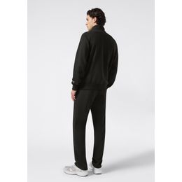 Champion Herren Jogginganzug "Terry Full Zip Sweatshirt", schwarz, Gr. S, Obermaterial: 55% Baumwolle, 45% Polyester, Sportanz&uuml;ge, zweiteiliges Set,