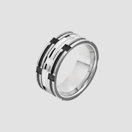 Adelia&acute;s ADELIA ́S Herren Fingerring "Herren Ring aus Edelstahl", 66, Edelstahlsilber, Edelstahl, Fingerringe
