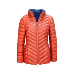 GOLDNER Damen Steppjacke "Leichte Steppjacke in knitterarmer Ware", rot, Gr. 44, Obermaterial: 100% Polyamid PA., Jacken, Leichte Wattierung mit
