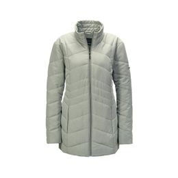 GOLDNER Damen Steppjacke "Warme Steppjacke in Jeansoptik", gr&uuml;n, Gr. 42, Obermaterial: 100% Polyester PES., Jacken, Sehenswerte Melange-Optik