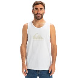 Quiksilver Herren Tanktop "EV Comp Logo", wei&szlig;, Gr. M, Obermaterial: 100% Walkfrottier;, Tops