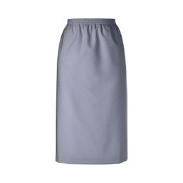 GOLDNER Damen Midirock "Reiserock mit Rundumdehnbund", grau, Gr. 50, Obermaterial: 100% Polyester PES., R&ouml;cke, Ohne