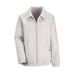 GOLDNER Damen Kurzjacke "Leicht wattierte Outdoorjacke mit Hemdkragen", beige, Gr. 44, Obermaterial: 100% Polyamid PA., Jacken, Mit Gummizug im Saum