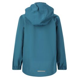 WEATHER REPORT Kinder Outdoorjacke "Borise Jr."blau, grau, Gr. 104, mehrfarbig, 90% Polyester, 10% Elasthan, Jacken, mit wasserdichter Ausstattung