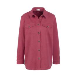 GOLDNER Damen Kurzjacke "Kurzgr&ouml;&szlig;e Herbstjacke mit Hemdkragen", orange, Gr. 22, Obermaterial: 89% Polyester PES. 11% Elasthan EL., Jacken,