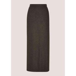 Madeleine Mode MADELEINE Damen Midirock "Jerseyrock Maxirock mit Schlupfbund", braun, Modern, Gr. 38, Obermaterial: 75% Viskose CV. 24% Polyester PES. 1% Elasthan