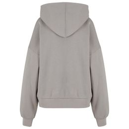 Karl Kani Damen Kapuzenpullover "Karl Kani KK Woven Signature Glitter Os Hoodie", grau, Gr. XL, mehrfarbig, 80% Baumwolle, 20% Polyester, Pullover
