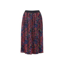 GOLDNER Damen Schlupfrock "Kurzgr&ouml;&szlig;e Ausbrenner-Rock", schwarz, Gr. 21, Obermaterial: 100% Polyester PES., R&ouml;cke, Ohne