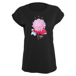 MisterTee Damen T-Shirt "MisterTee Damen Ladies Future Season Tee"schwarz, Gr. XS, bedruckt, 100% Baumwolle, Shirts