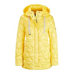 GOLDNER Damen Kurzjacke "Herbstjacke Damen mit welliger Steppung im sportlichen Look", gelb, Gr. 48, Obermaterial: 60% Polyester PES. 40% Polyamid