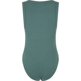 Urban Classics Damen Body "Urban Classics Damen Ladies Rib Tank Body", gr&uuml;n, Gr. XL, 95% Baumwolle, 5% Elasthan, Bodys