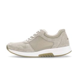 Gabor Damen Sneaker "Sneaker low", Gr. 35,5beige, Schuhe