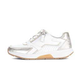 Gabor Damen Sneaker "Sneaker low", Gr. 37wei&szlig;, Schuhe