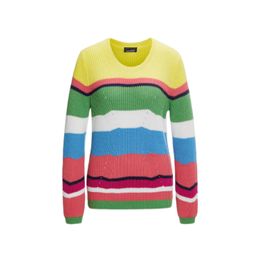 GOLDNER Damen Rundhalspullover "Kurzgr&ouml;&szlig;e Pullover im Baumwoll-Mix", rot, Gr. 23, Obermaterial: 50% Baumwolle CO. 50% Polyacryl PAN., Pullover, mit